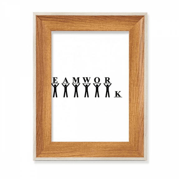 Team Member Group Abandon Desktop Wooden Photo Frame Display Picture ...