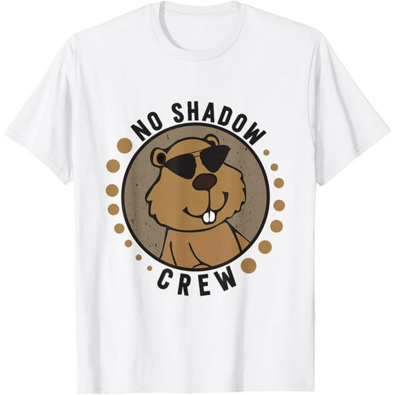Team No Shadow Crew Groundhog Day 2026 T-Shirt - Walmart.com