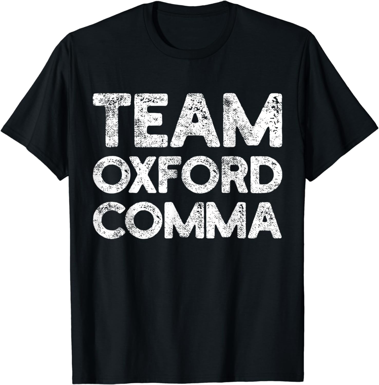 Team Oxford Comma T-Shirt （2） - Walmart.com