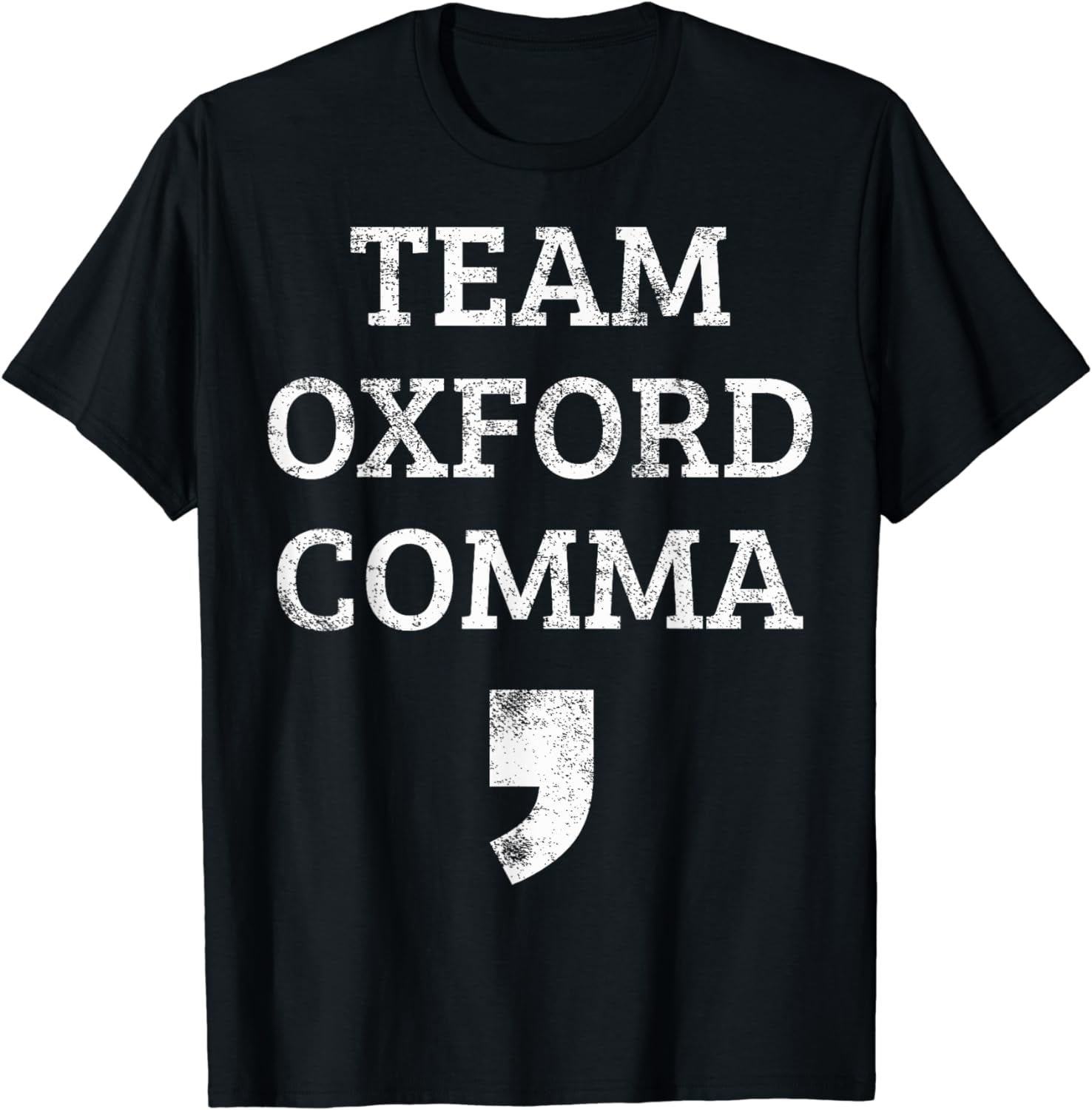 Team Oxford Comma, T-Shirt - Walmart.com