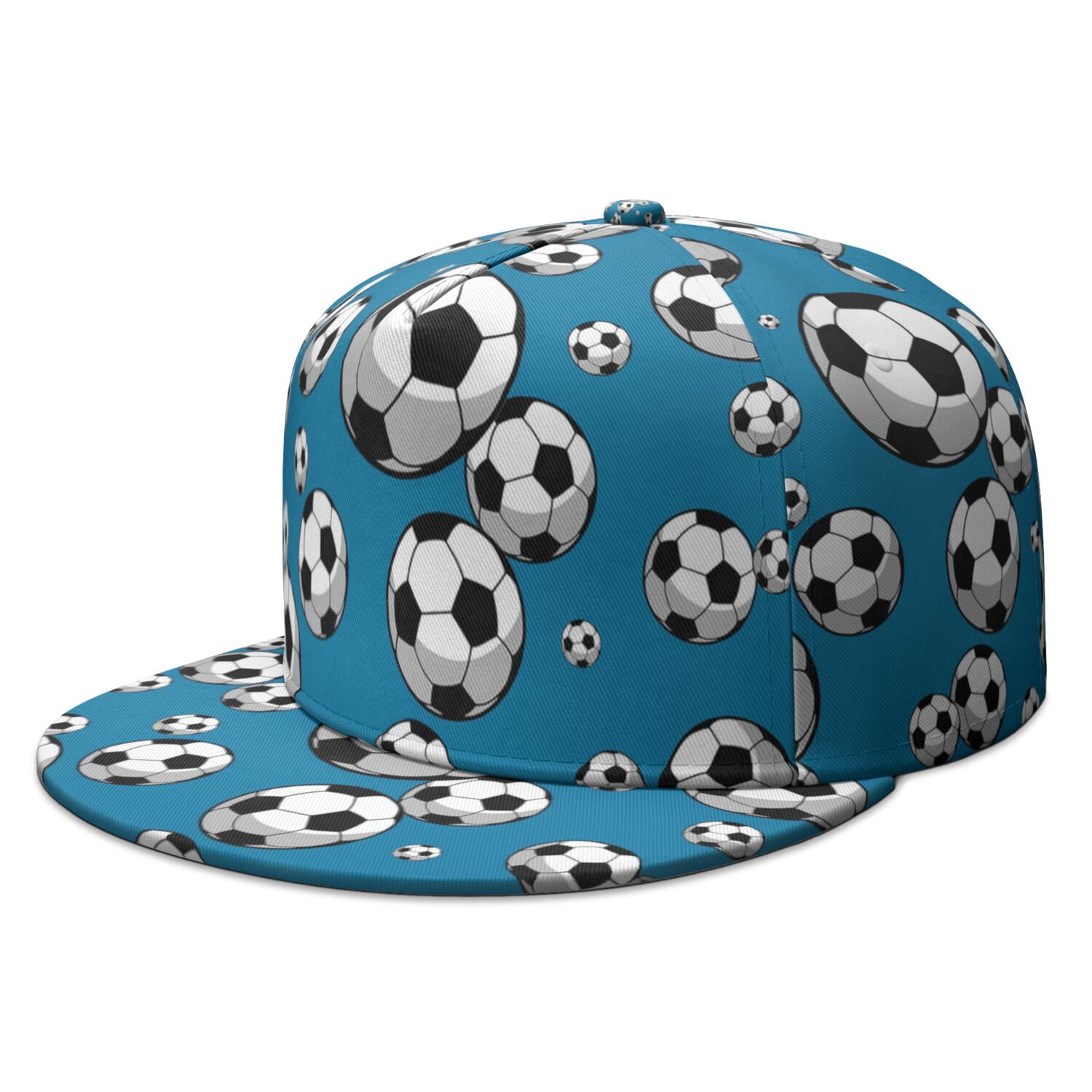 Team Player Flat Brim Cap - Adjustable Snapback Hat for Baseball ...