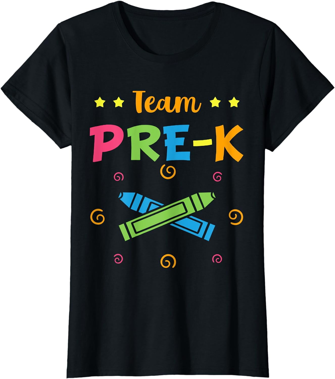 Team Pre-K Preschool Teacher Educator Nursery Pre-Primary T-Shirt ...