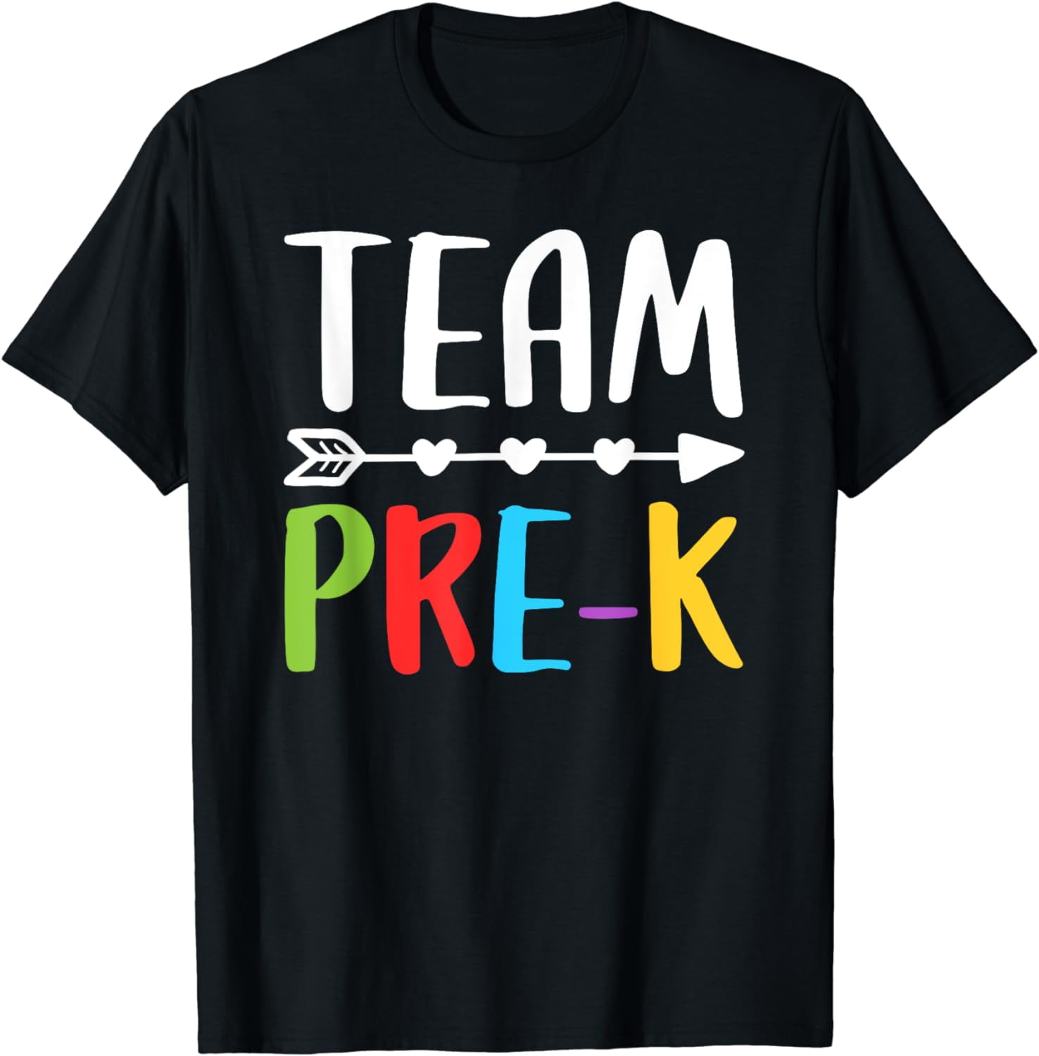 Team Pre-K T-Shirt Teacher Back To School Shirt T-Shirt - Walmart.com