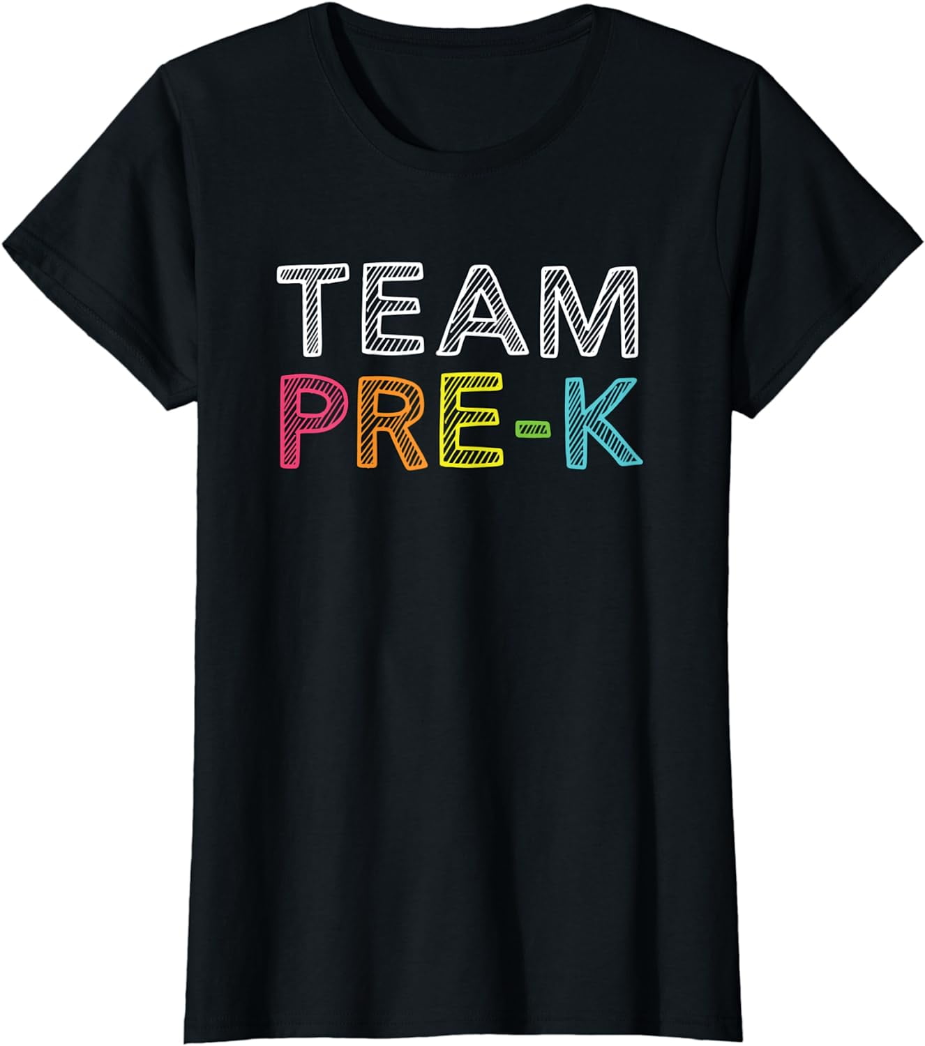 Team Pre K Teacher Back To School Top T-Shirt - Walmart.com