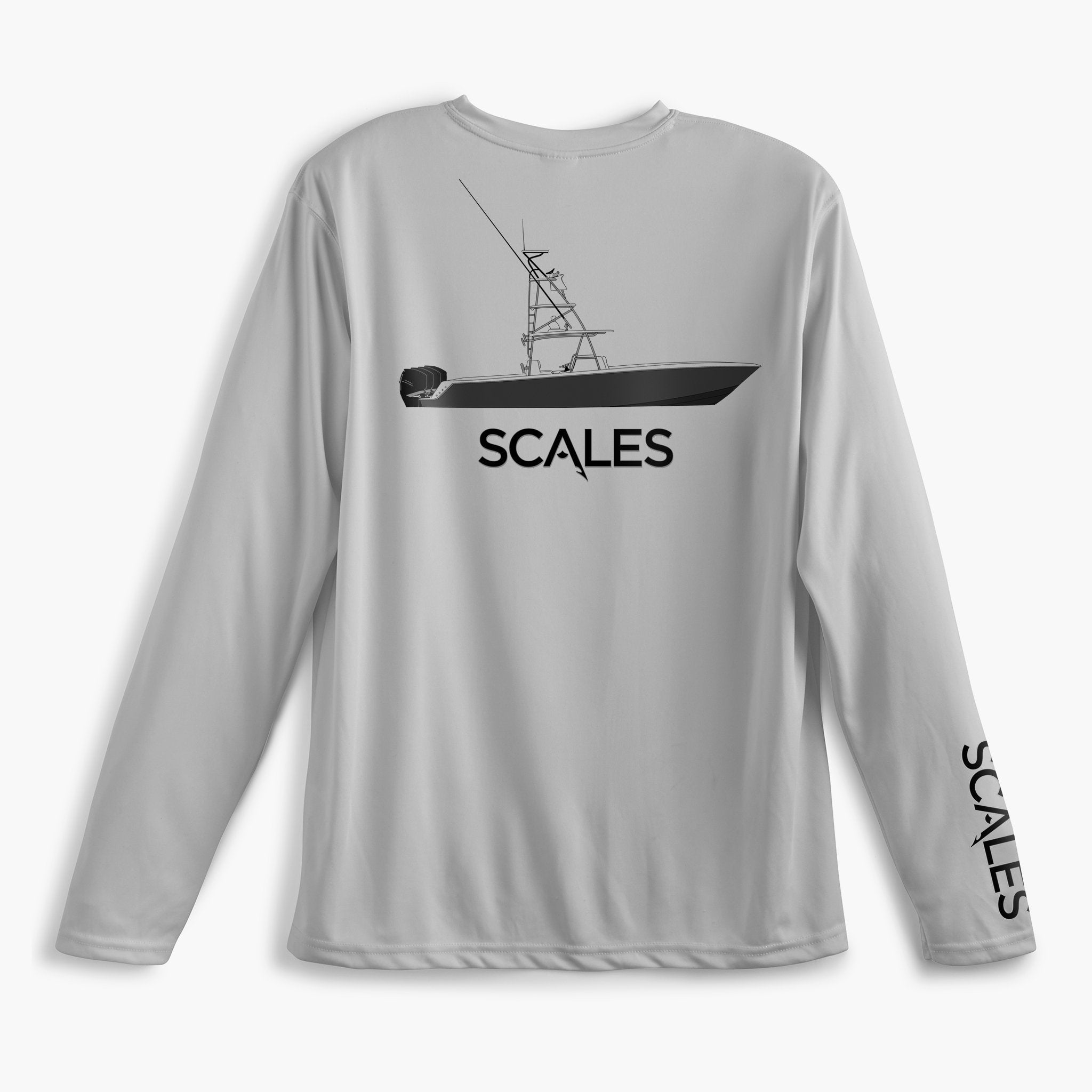 Team SCALES SCALES PRO Long Sleeve Performance Grey, Small - Walmart.com