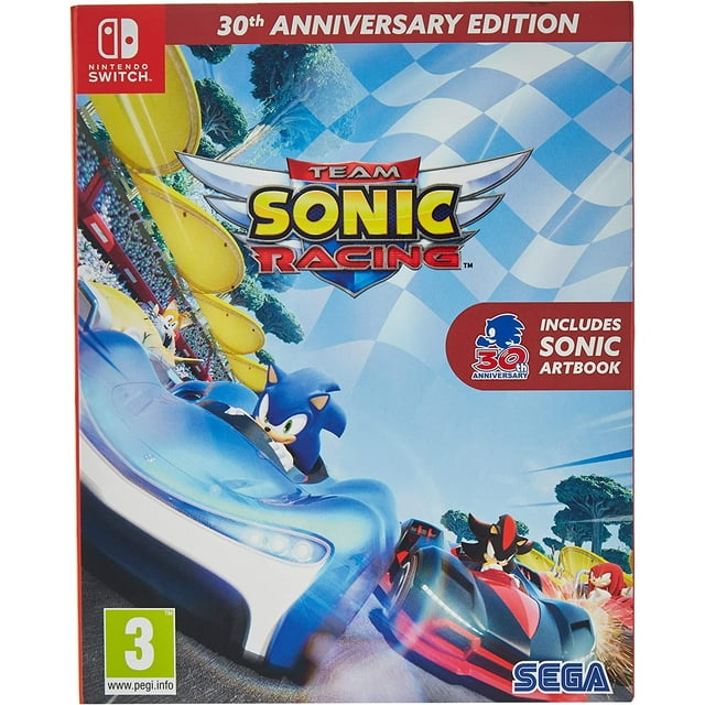 Team Sonic Racing 30th Anniversary Edition (Switch) Import Region Free ...