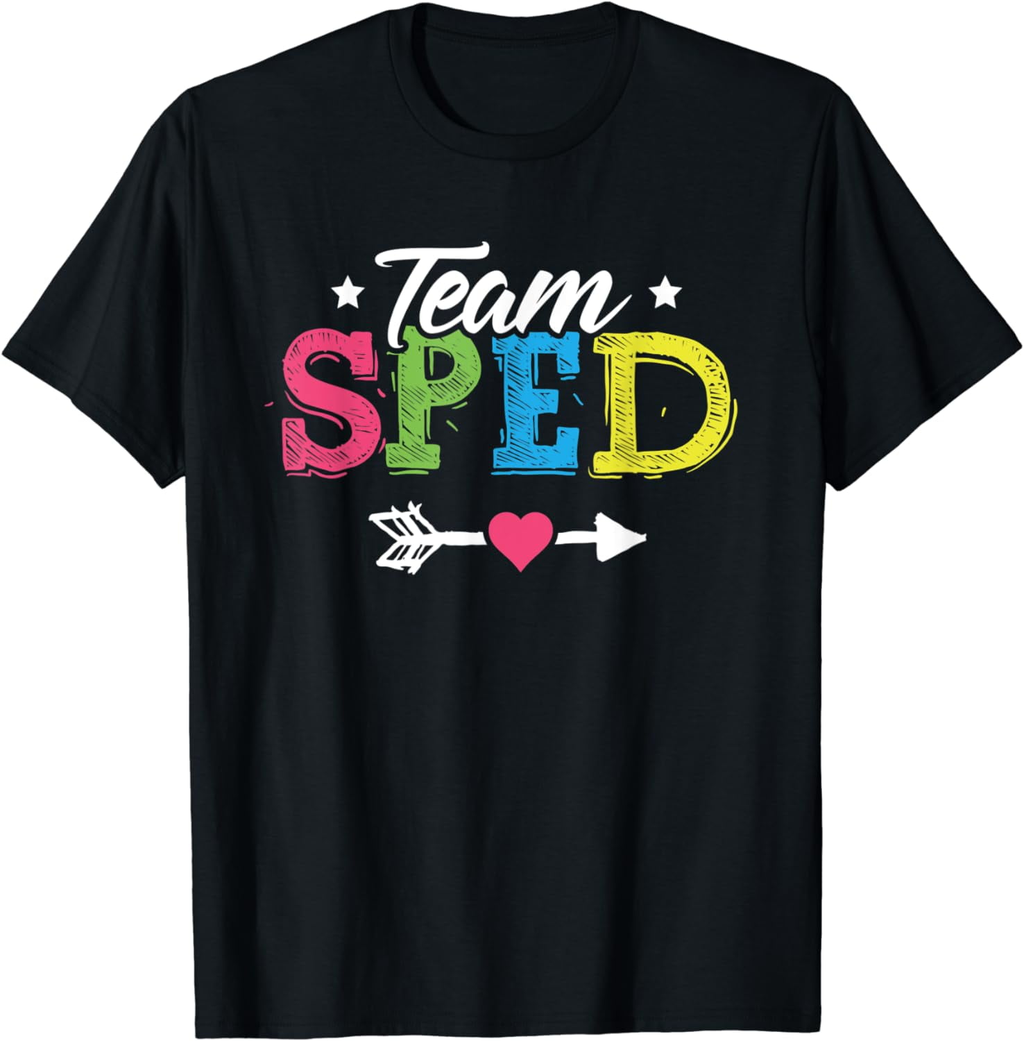 Team Sped Special Education Teacher Back To School T-Shirt - Walmart.com