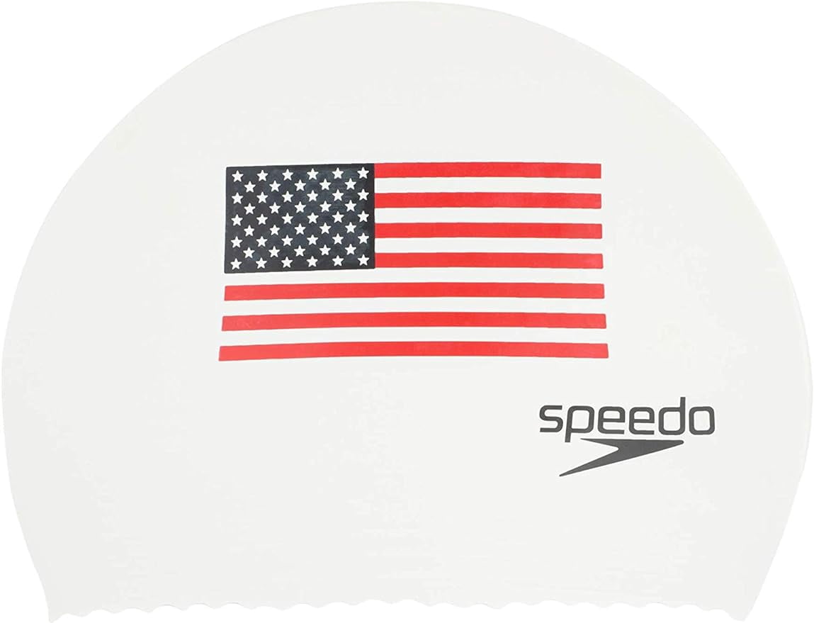 Team Speedo Unisex USA Swim Cap Latex - Walmart.com