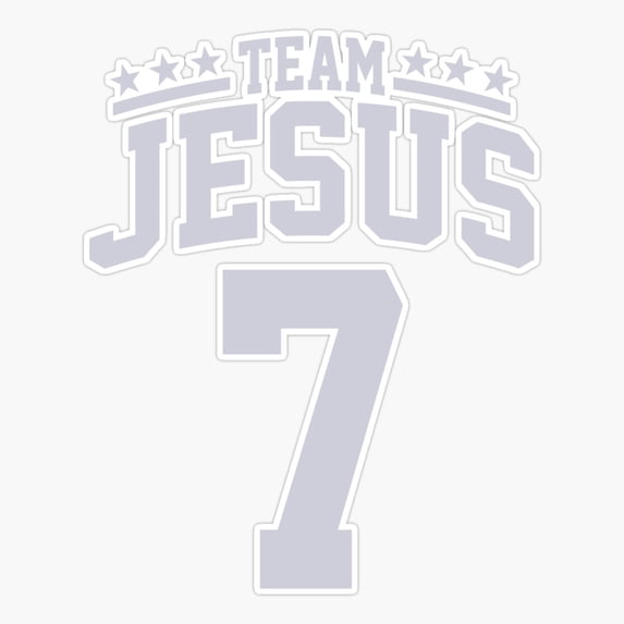 Team Spirit Minimal Typography Sticker - Walmart.com