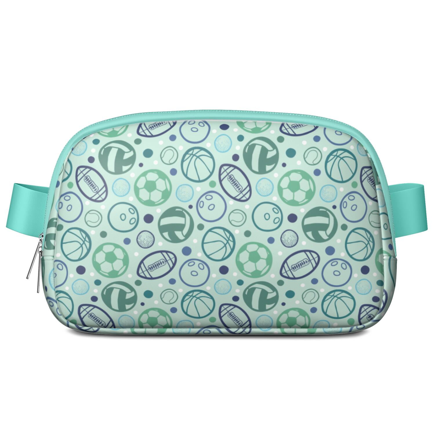 Team Sports Belt Bag – Youth Fanny Pack with Baseball, Soccer, and ...