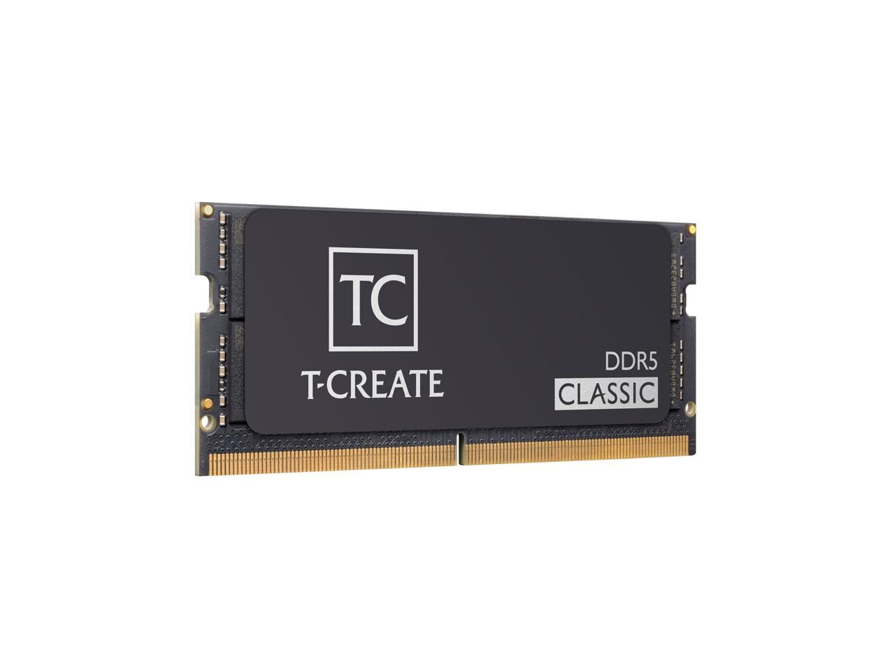 Team T-CREATE CLASSIC 16GB 262-Pin DDR5 SO-DIMM DDR5 5200 (PC5 41600 ...