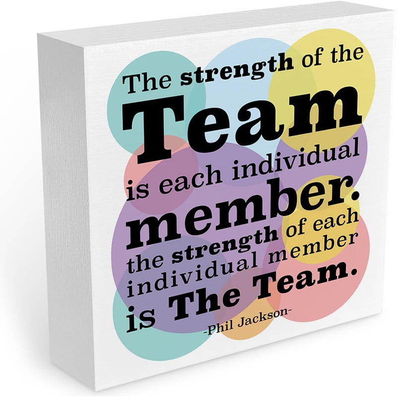 Team Thank You Appreciation Gifts, The Strength of Team, Inspirational ...