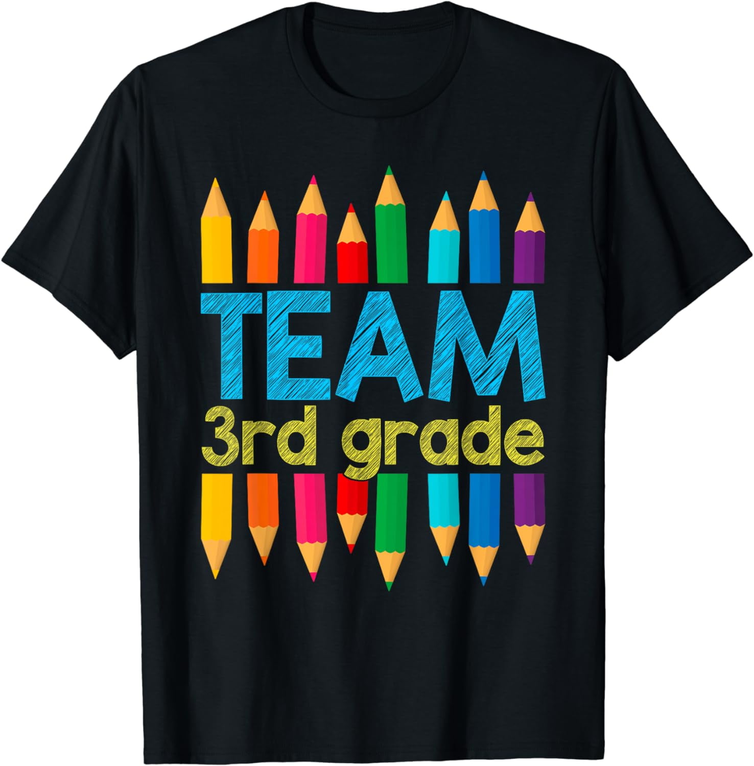 Team Third Grade Back To School 3rd Grade Teacher Student T-Shirt ...