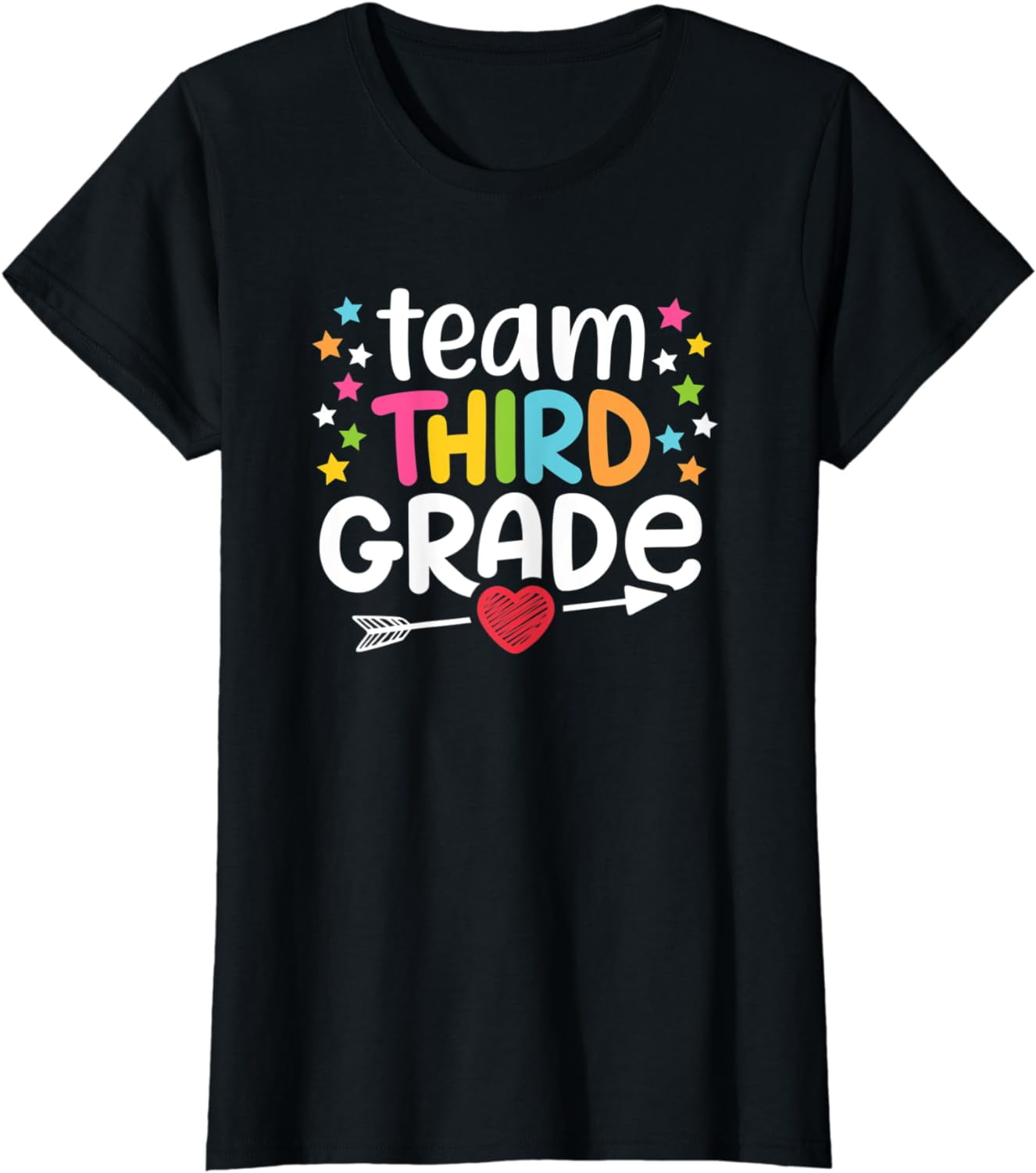 Team Third Grade T Shirt Squad Crew Tribe Rocks Crush Funny T-Shirt ...