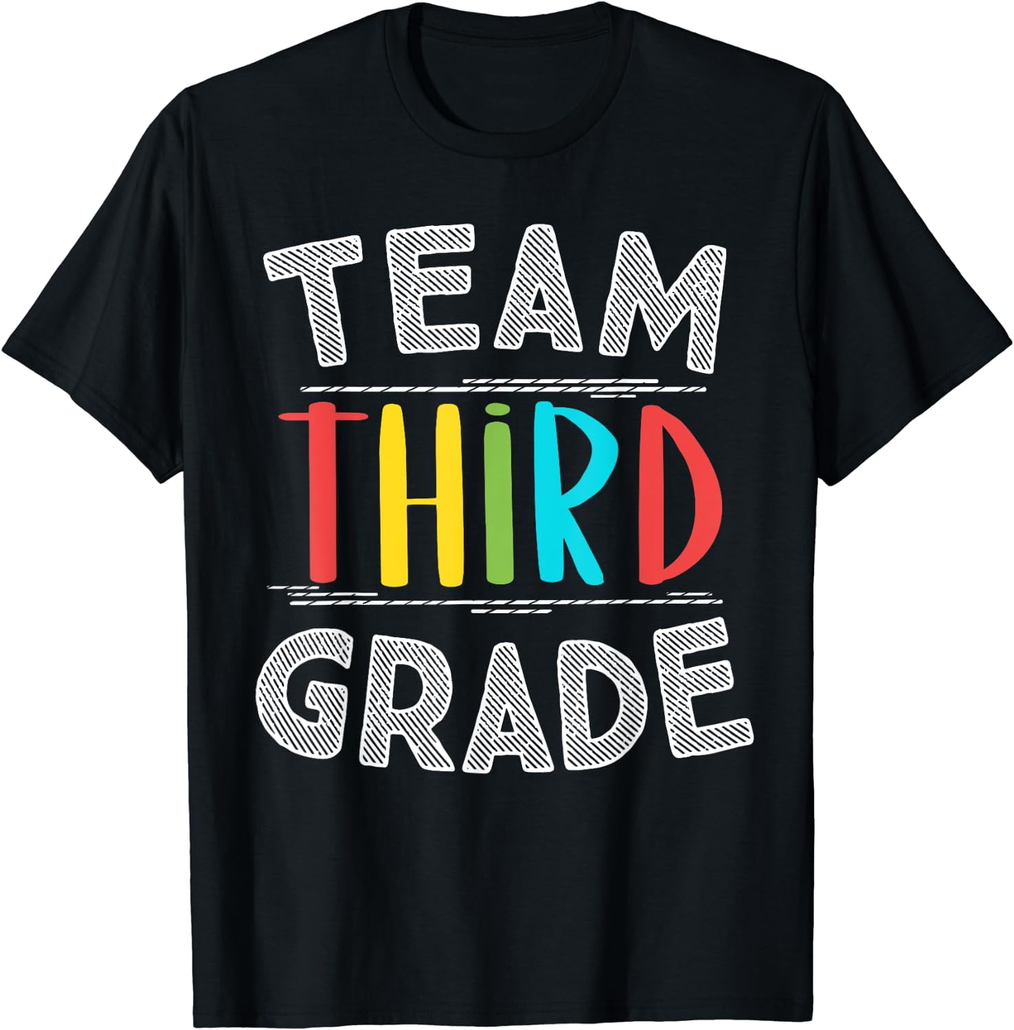 Team Third Grade Teacher Gifts 3rd Grade Back To School T-Shirt ...