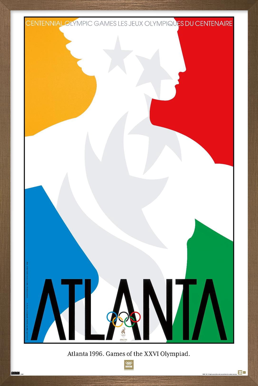 Team USA - Atlanta 1996. Games of the XXVI Olympiad. Wall Poster, 22. ...