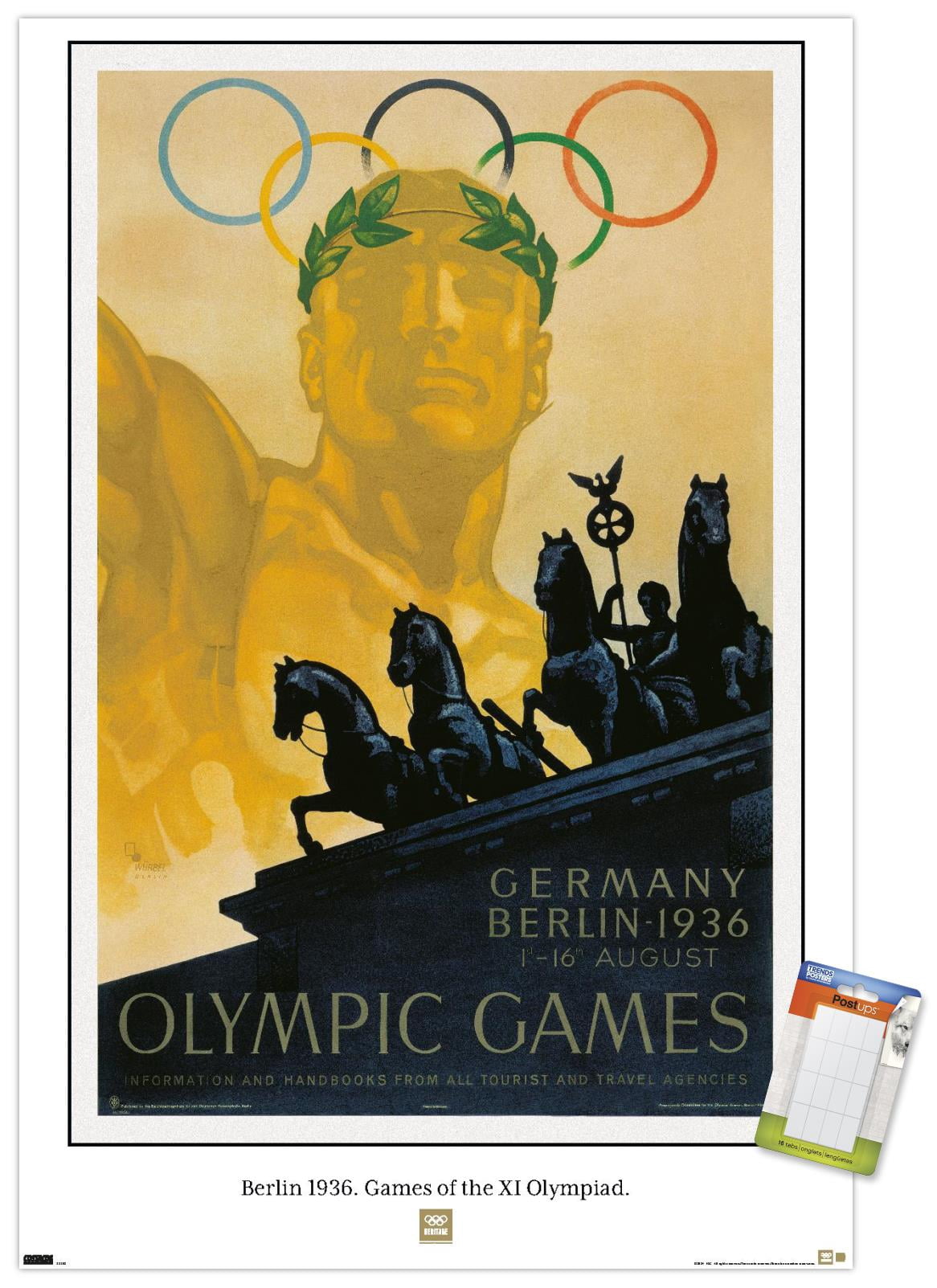 Team USA - Berlin 1936. Games of the XI Olympiad. Wall Poster, 14.725 ...