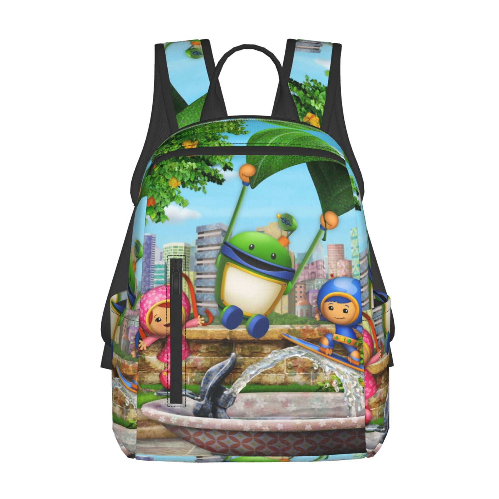 Team Umizoomi Backpack for Women Men, Waterproof Lightweight Casual ...