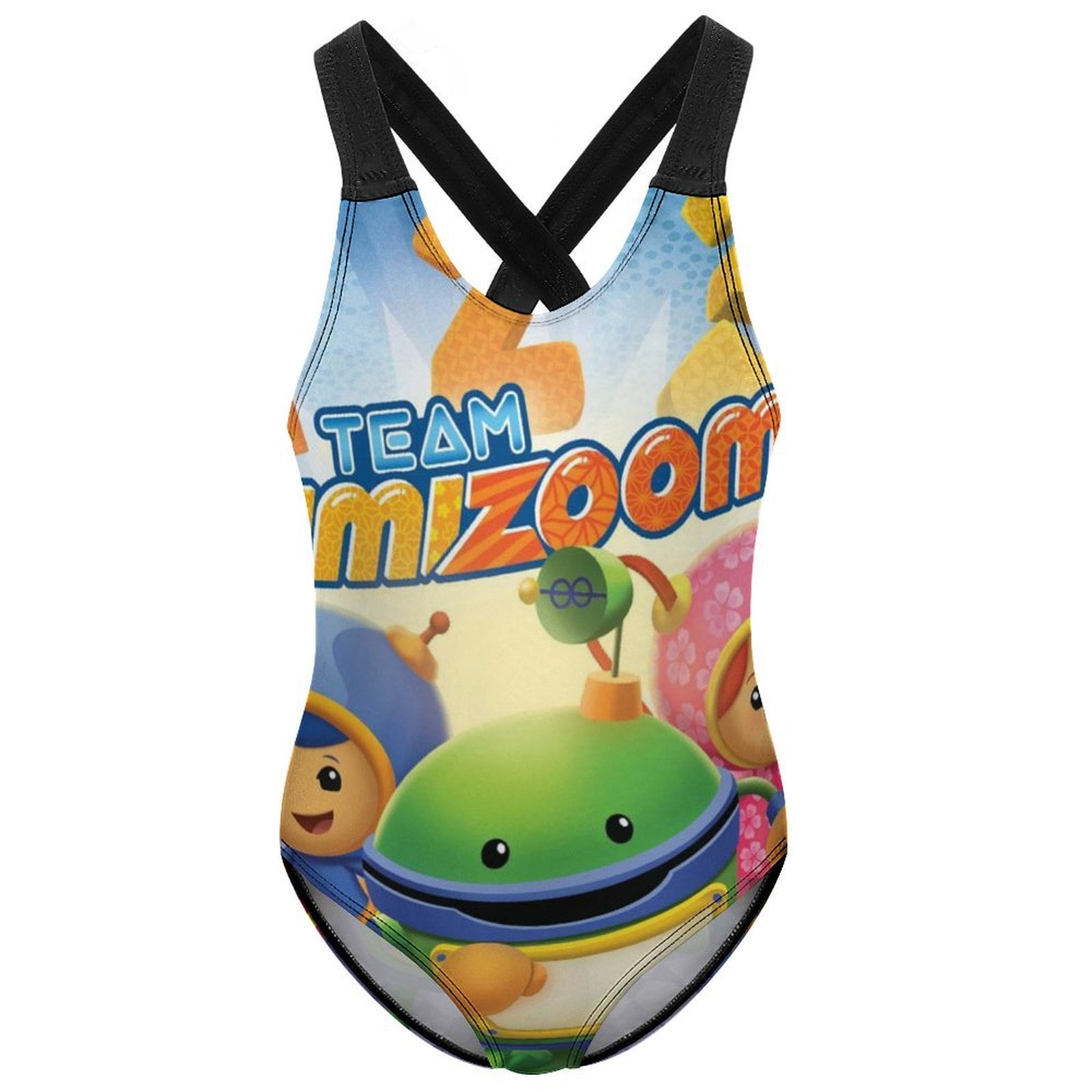 Team Umizoomi Cartoon Children's One-piece Swimsuit Summer Girl's ...