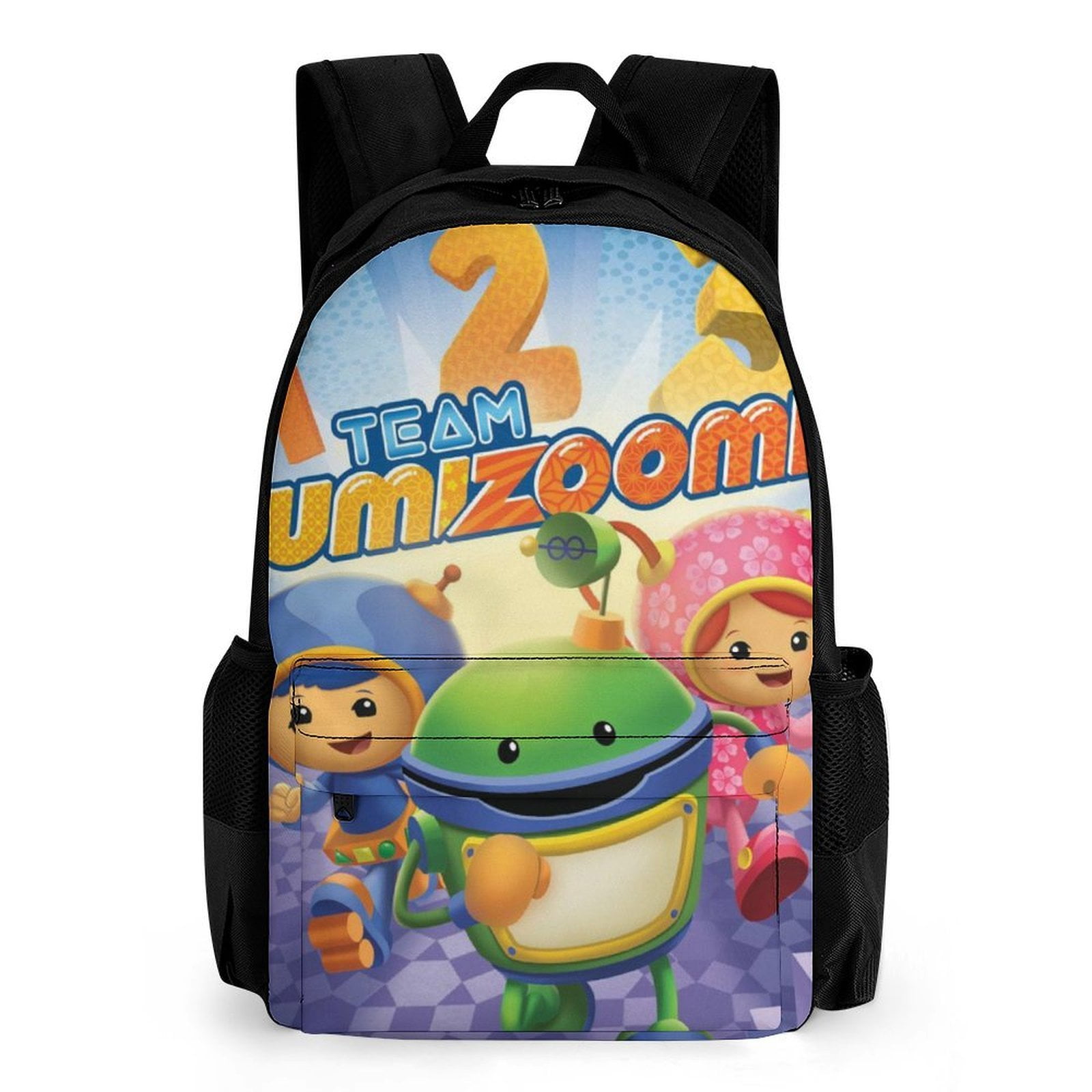 Team Umizoomi Cartoon School Bag Laptop Backpack Large Capacity Daypack ...