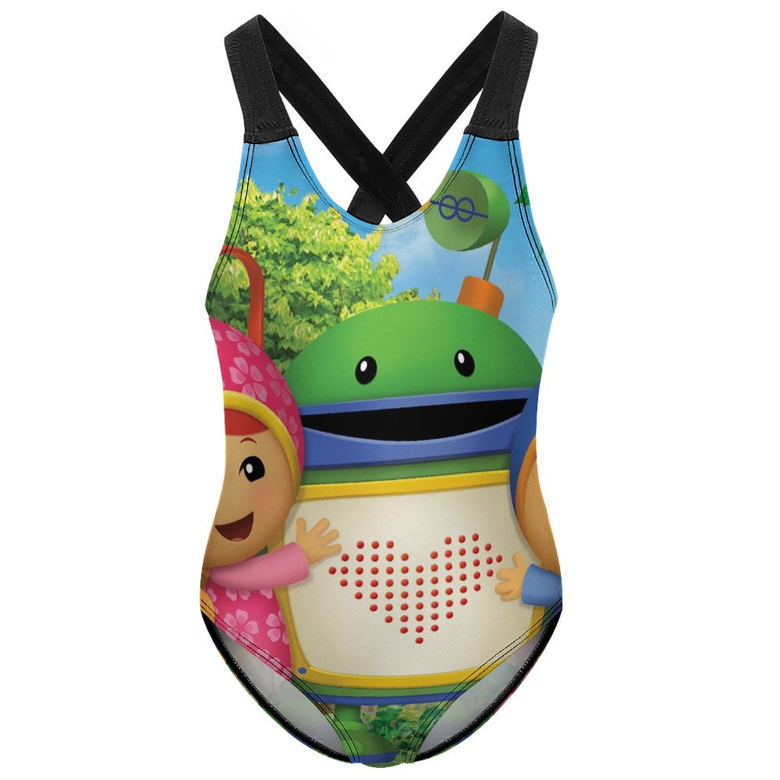 Team Umizoomi Season Children's One-piece Swimsuit Summer Girl's ...
