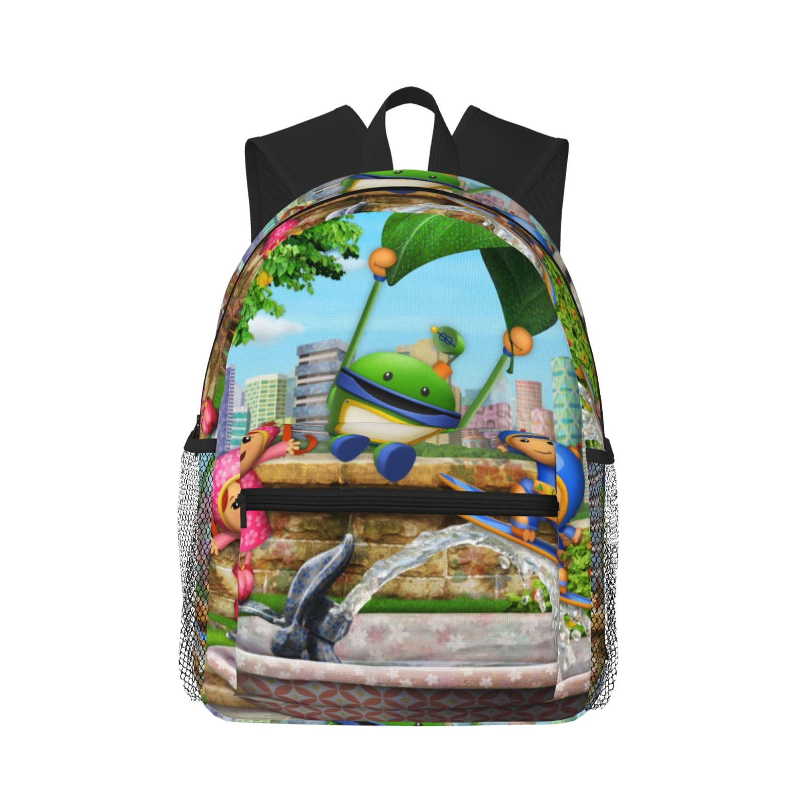 Team Umizoomi Travel Backpack for Women Men Waterproof Laptop Backpack ...