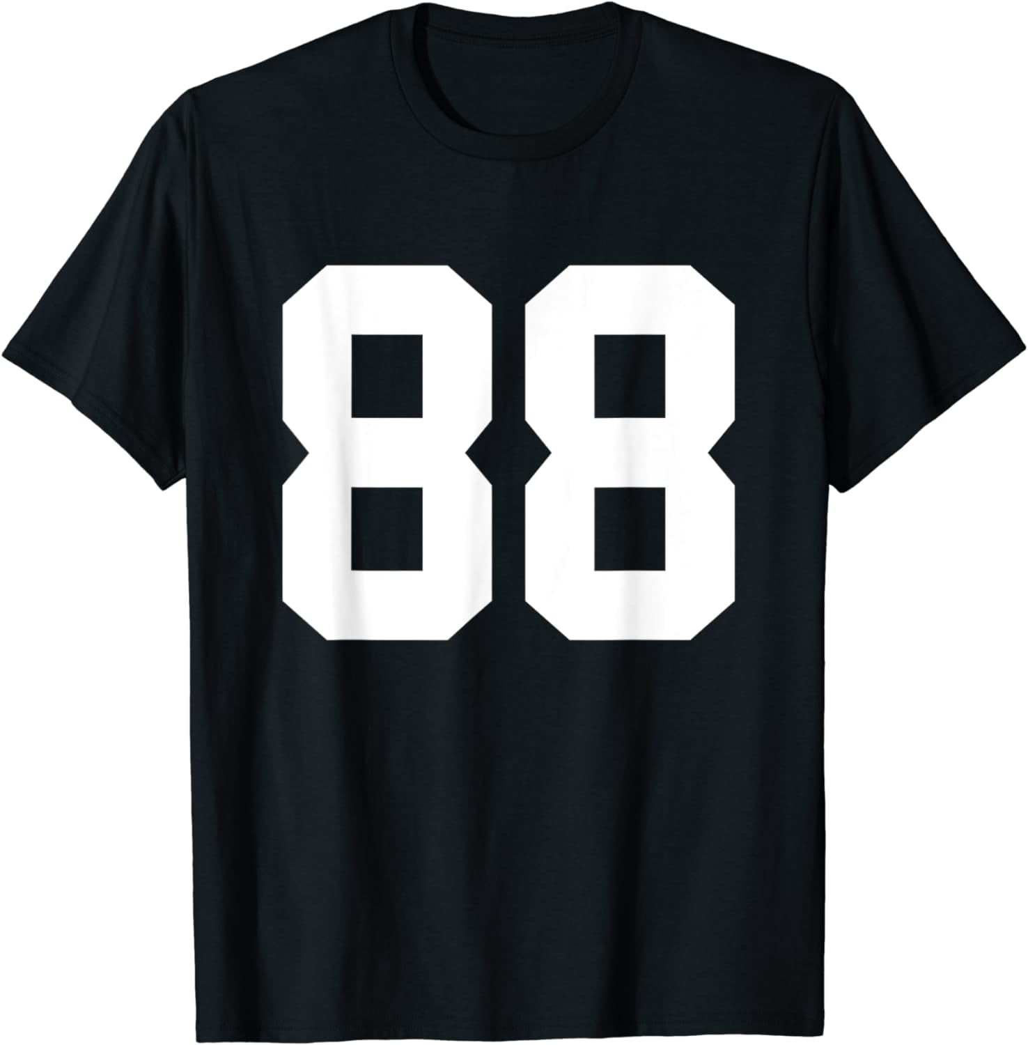 Team Uniform Jersey Number 88 Birthday Varsity Sports T-Shirt - Walmart.com