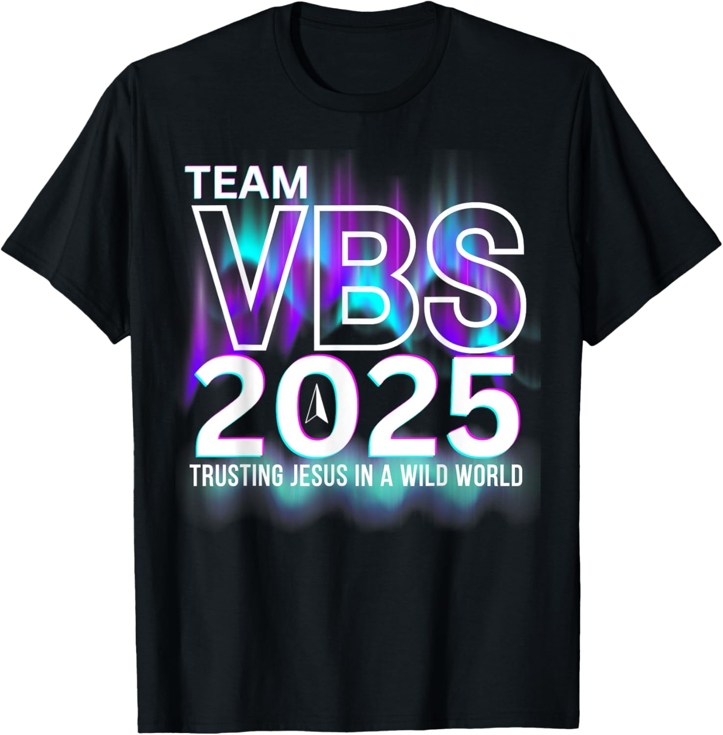 Team VBS 2025 Northern Lights Crew Fun Vacation Bible School T-Shirt - Walmart.com