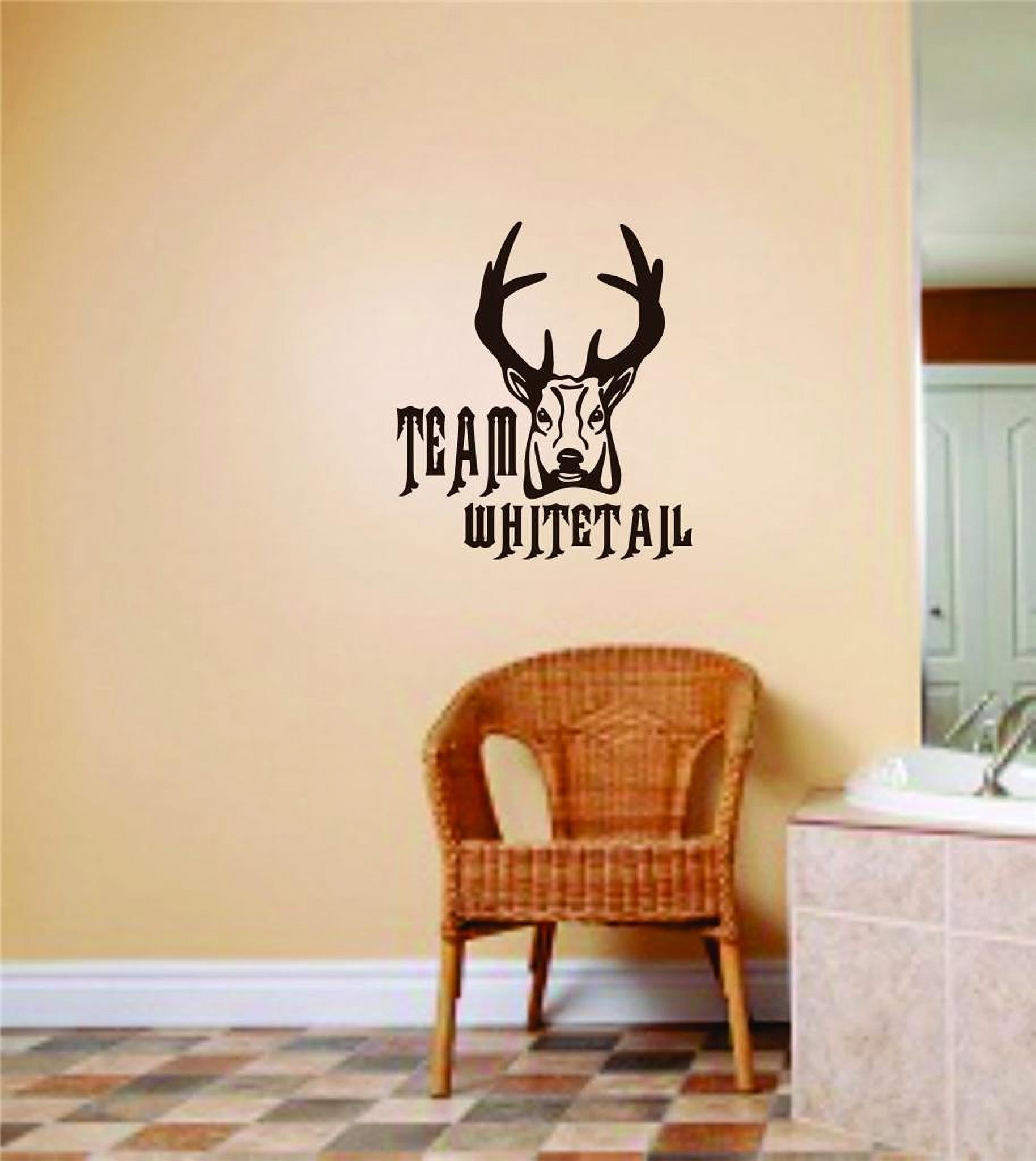 Team WhiteTail Animal Graphic Design Deer Buck Hunting / Hunters Quote ...