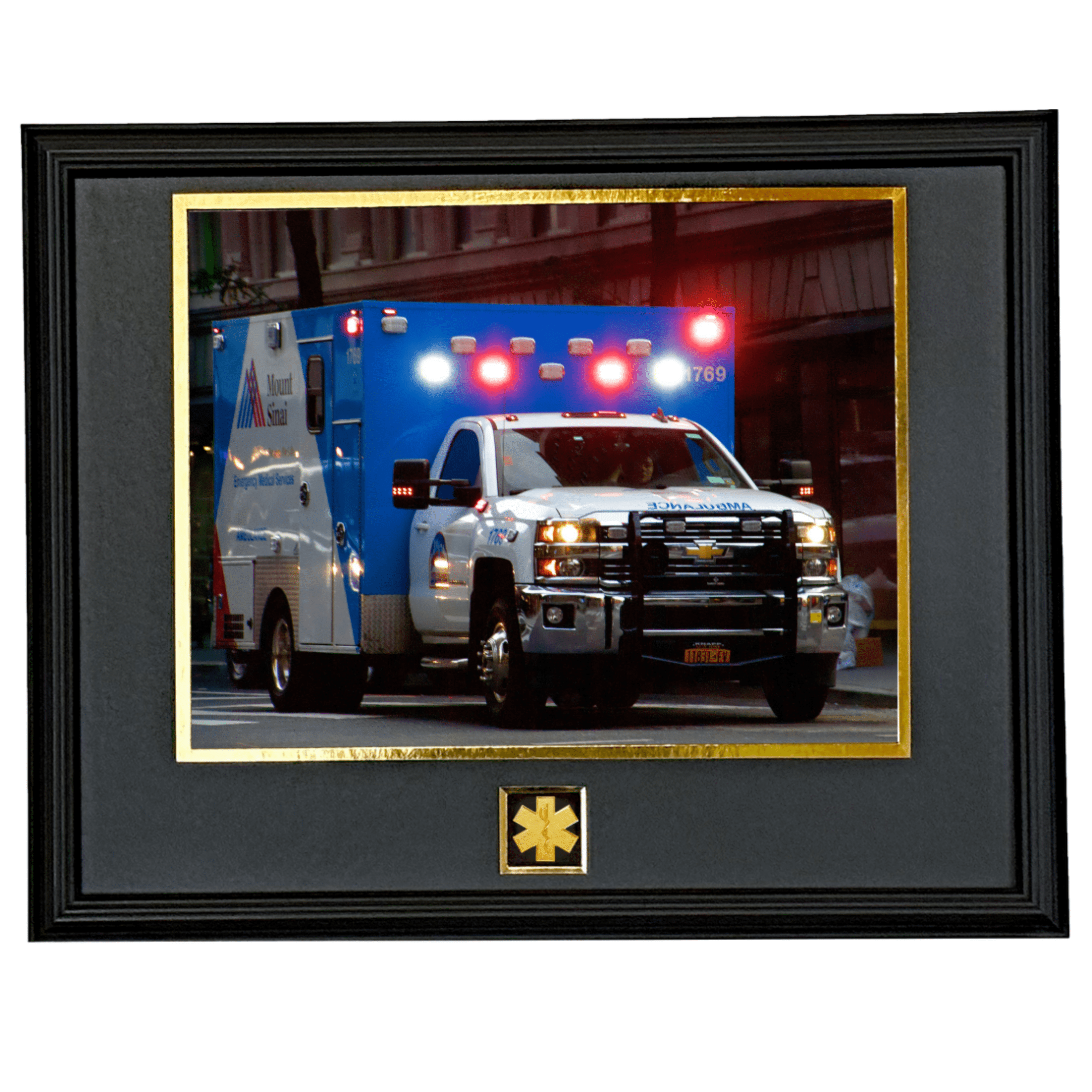 Team Work EMS Photo Frame, Contemporary Black for 11" x 14" Photo ...