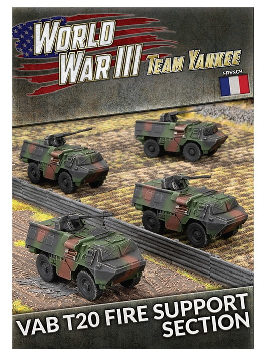 Team Yankee: French VAB T20 Fire Support Section (x4) - Walmart.com