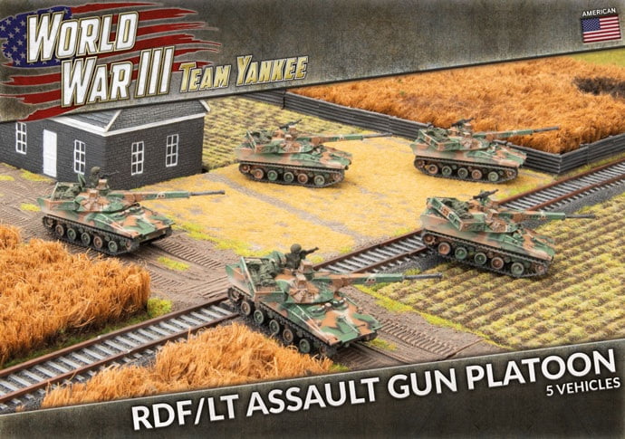 World War III Team Yankee: American RDF/LT Assault Gun Platoon ...