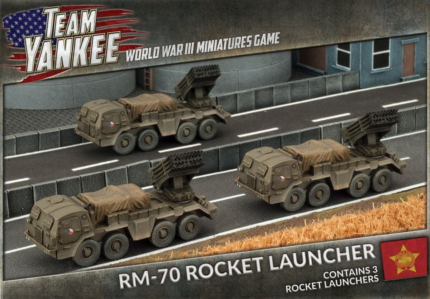 Team Yankee TWBX02 RM70 Rocket Launcher Battery (3 Launchers) Gaming ...