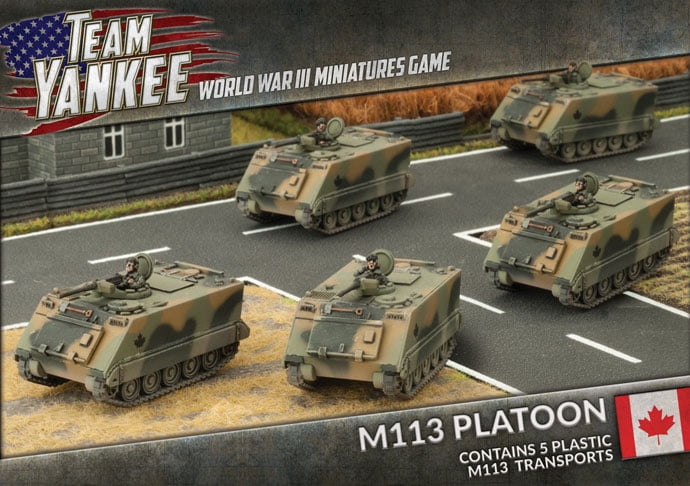 Team Yankee WWIII Canada M113 Platoon - Walmart.com