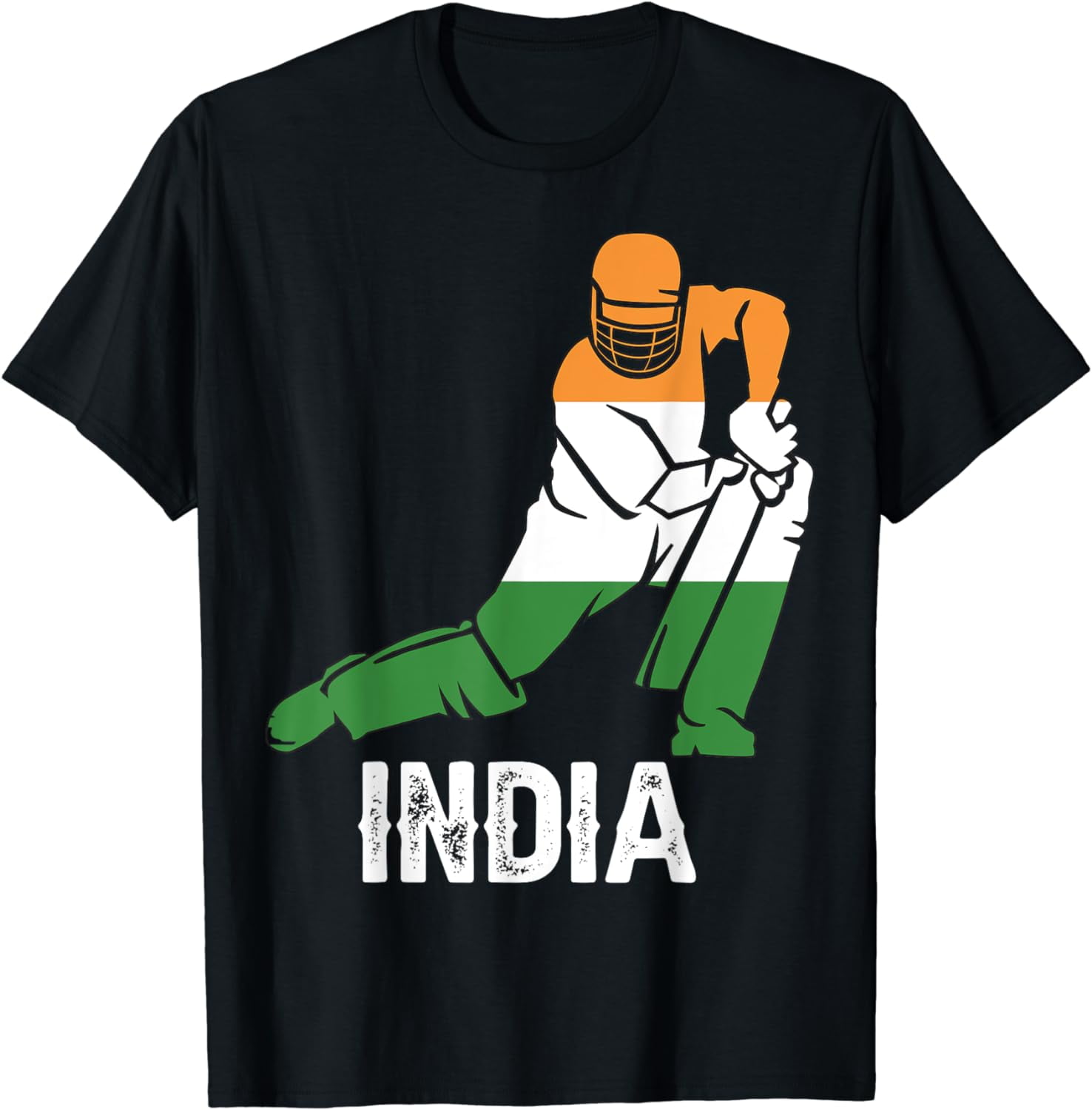 Team india cricket jersey indian flag Womens men Fan cricket T-Shirt ...