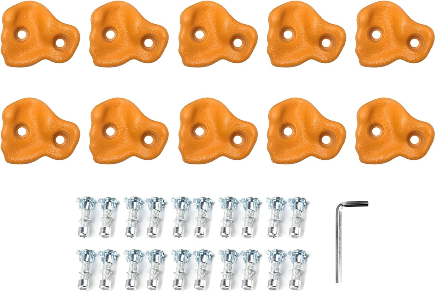 TeamSky Rock Climbing Holds, Plastic Comfortable Rock Climbing Stone ...