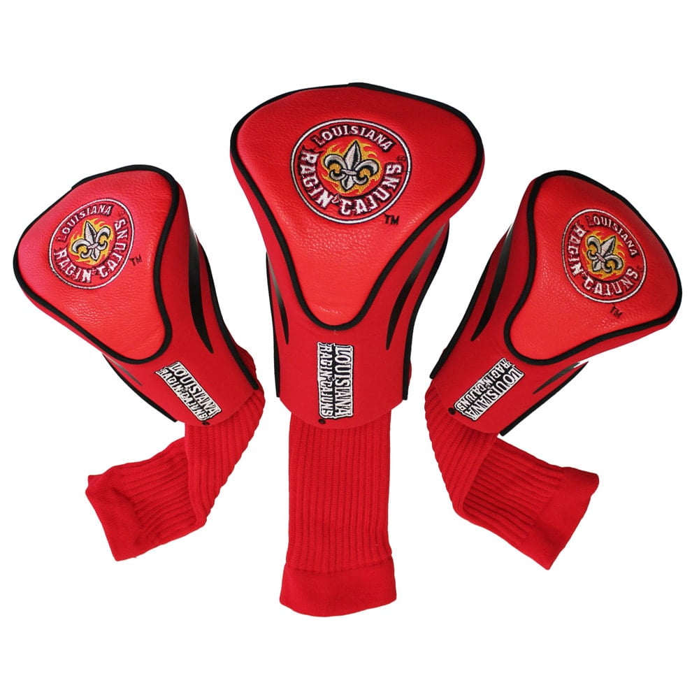Louisiana Ragin' Cajuns 3-Pack Contour Headcover Set - Walmart.com
