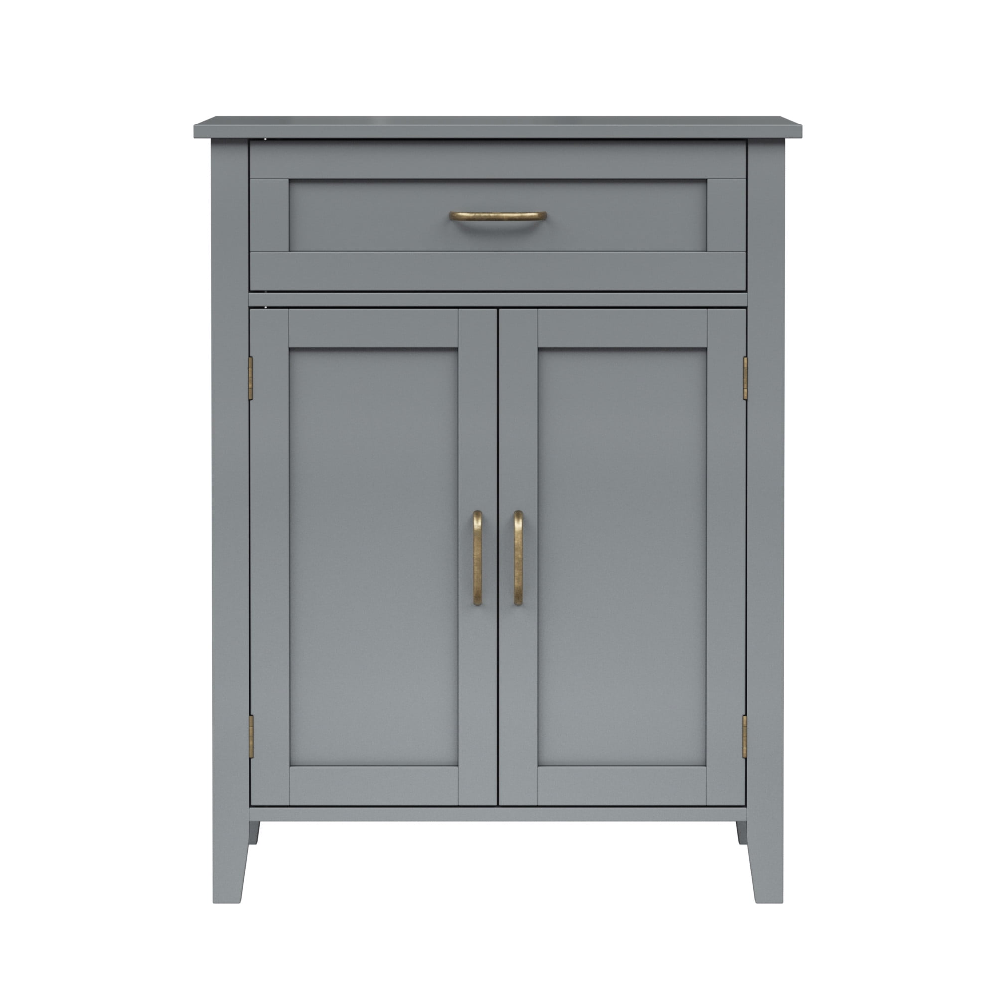 Teamson Home Mercer Freestanding Cabinet - Gray Storage - Walmart.com