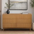 Teamson Home Tremolo Modern 6-Drawer Dresser with Push-Open Design ...