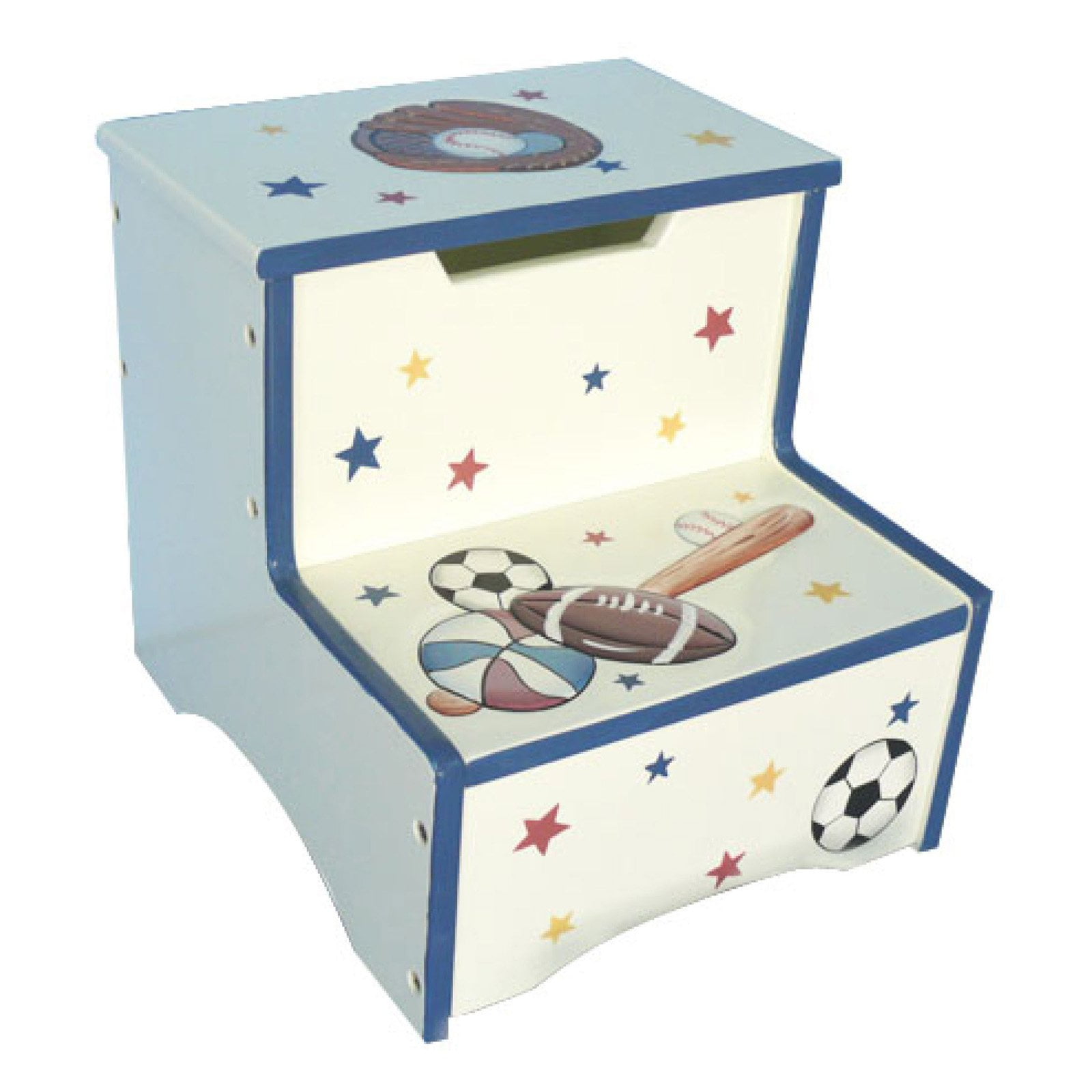 Teamson Kids Sports Step Stool with Storage - Walmart.com