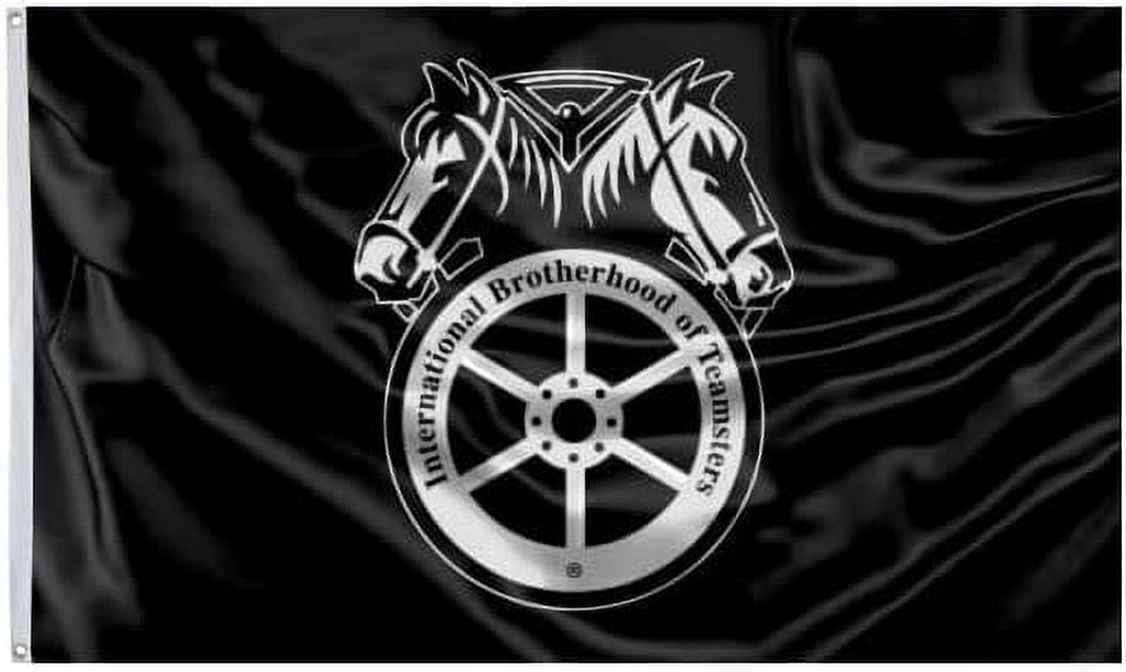 Teamsters Flag 3x5 Ft - UV Fade Resistant Double Printed and Double ...