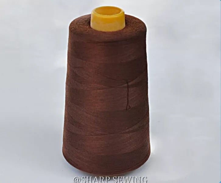 Teamwork 1 SPOOL CHOCOLATE BROWN #934 POLYESTER SERGER QUILTING THREAD ...