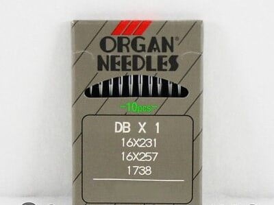 Teamwork 10 16X257 #10BP ORGAN DBX1 INDUSTRIAL SEWING MACHINE NEEDLES 16X231 DBX1 JUKI - Walmart.com