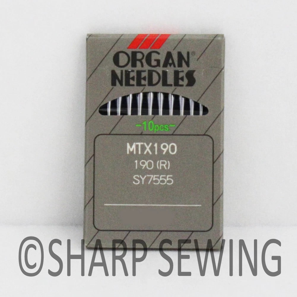Teamwork 10 ORGAN #22 190R, MTX190 SEWING MACHINE NEEDLES for PFAFF ...