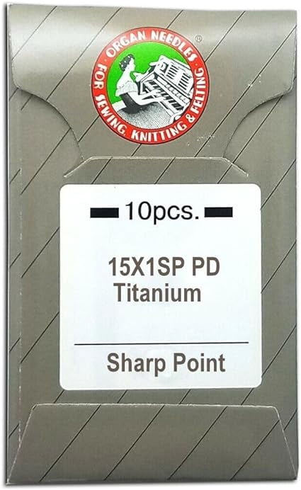 Teamwork 10 Organ 15X1SP HAX1SP Titanium Plated Home Sewing Machine ...