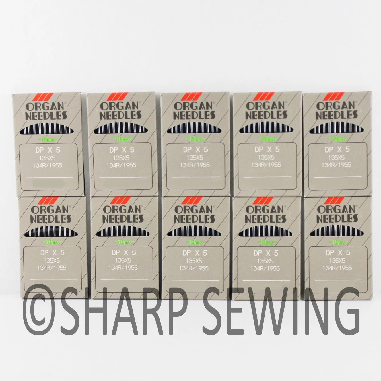Teamwork 100 ORGAN 135X7 SIZE# 19/120 LOCKSTITCH NEEDLES 135X5 DPX7 ...