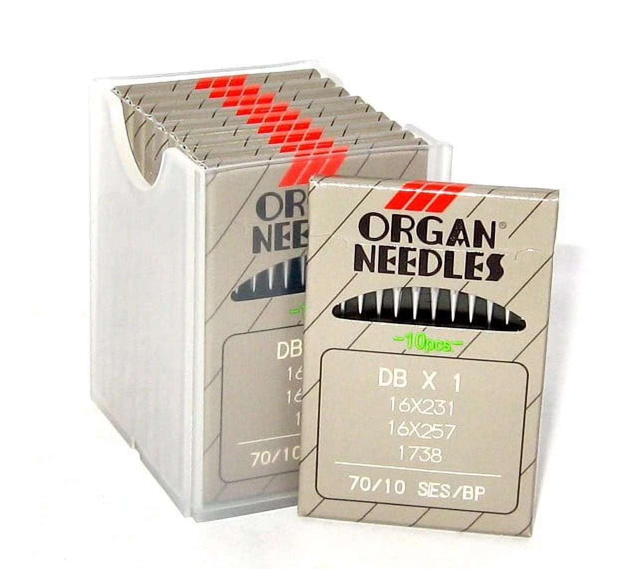 Teamwork 100 ORGAN 16X257 SIZE#10BP / 70 LOCKSTITCH NEEDLES DBX1 1738 ...