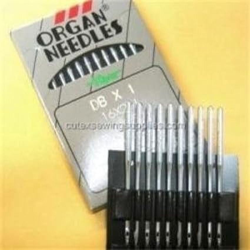 Teamwork 100 Organ DBX1 16X257 16X95 Industrial Sewing Needles (Size 16 (Metric 100) - Walmart.com