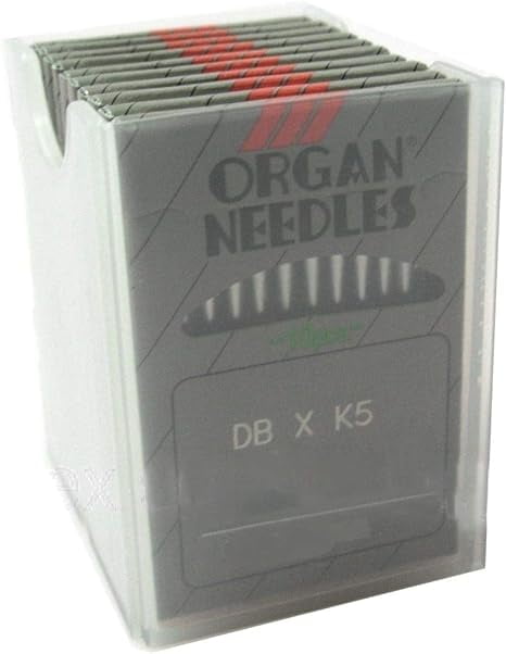 Teamwork 100 Organ DBXK5, DB-K5 Round Shank Commercial Embroidery Machine Needles (Size 14 ...