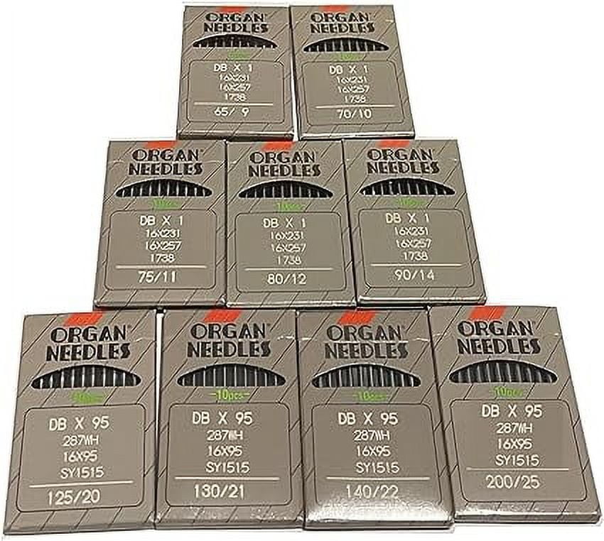Teamwork 100 Organ Needle dbx1 16x257 16x95 dbx95 Compatible for juki ...